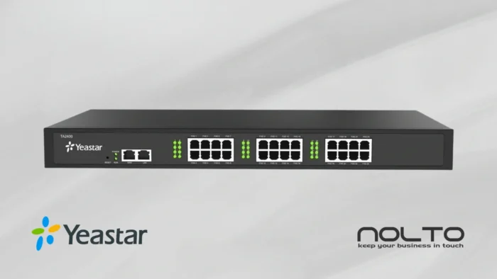 24 Port FXS - Yeastar TA2400 24 Port Analog VoIP Gateway