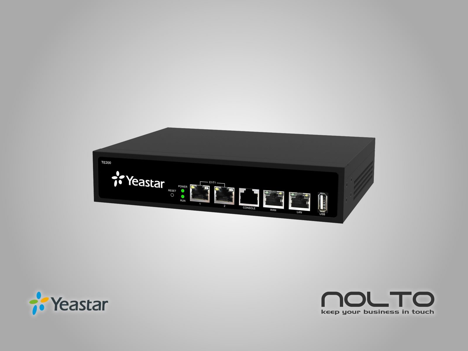 2 Port PRI Gateway - Yeastar TE200 2 Kanal ISDN PRI VoIP GW