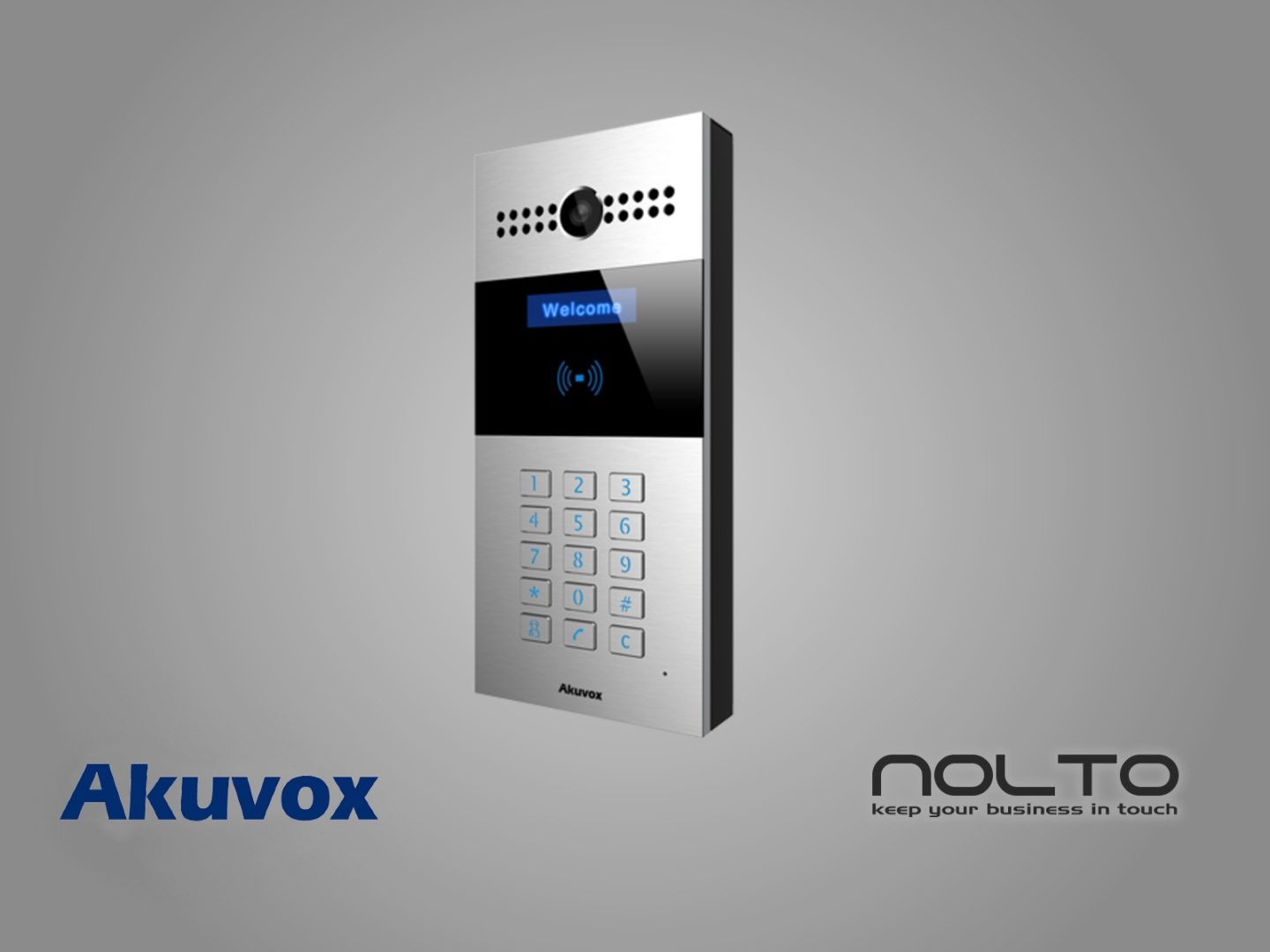 Akuvox R27 IP Interkom - Kapı Önü Zil/Diyafon Sistemi