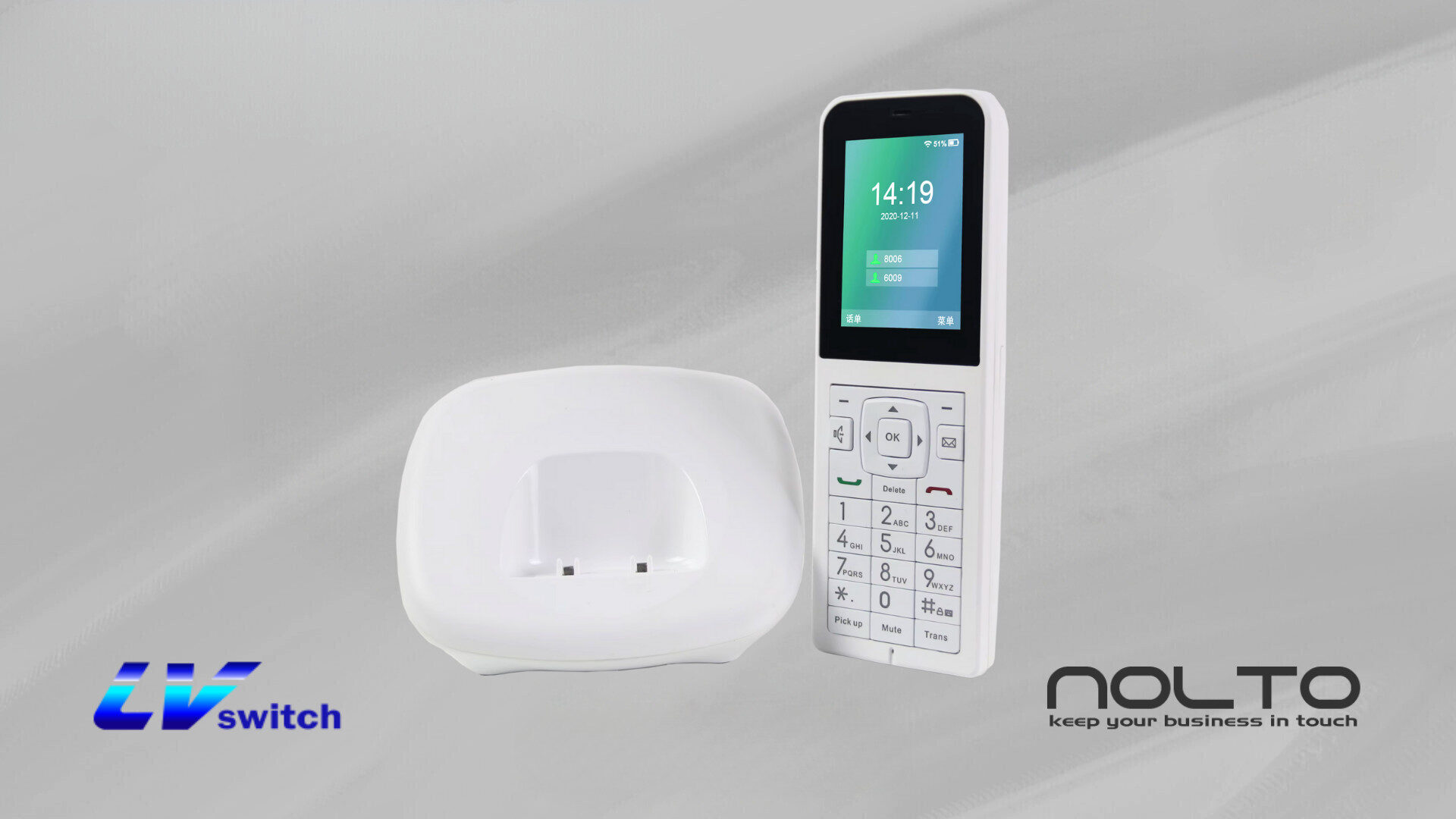 LVSwitch H680L LTE Destekli Taşınabilir IP Telefon